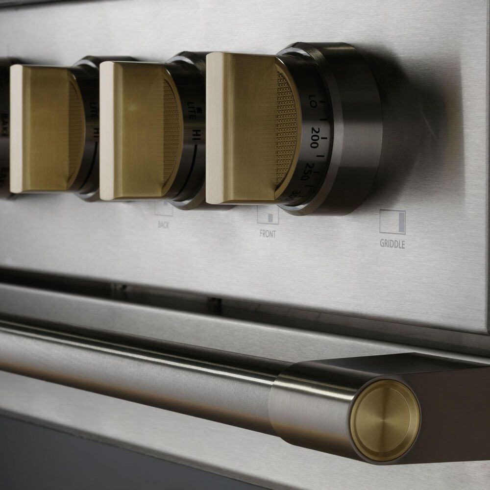 Monogram 30" Dual-Fuel Professional Range with 4 Burners in Stainless ...