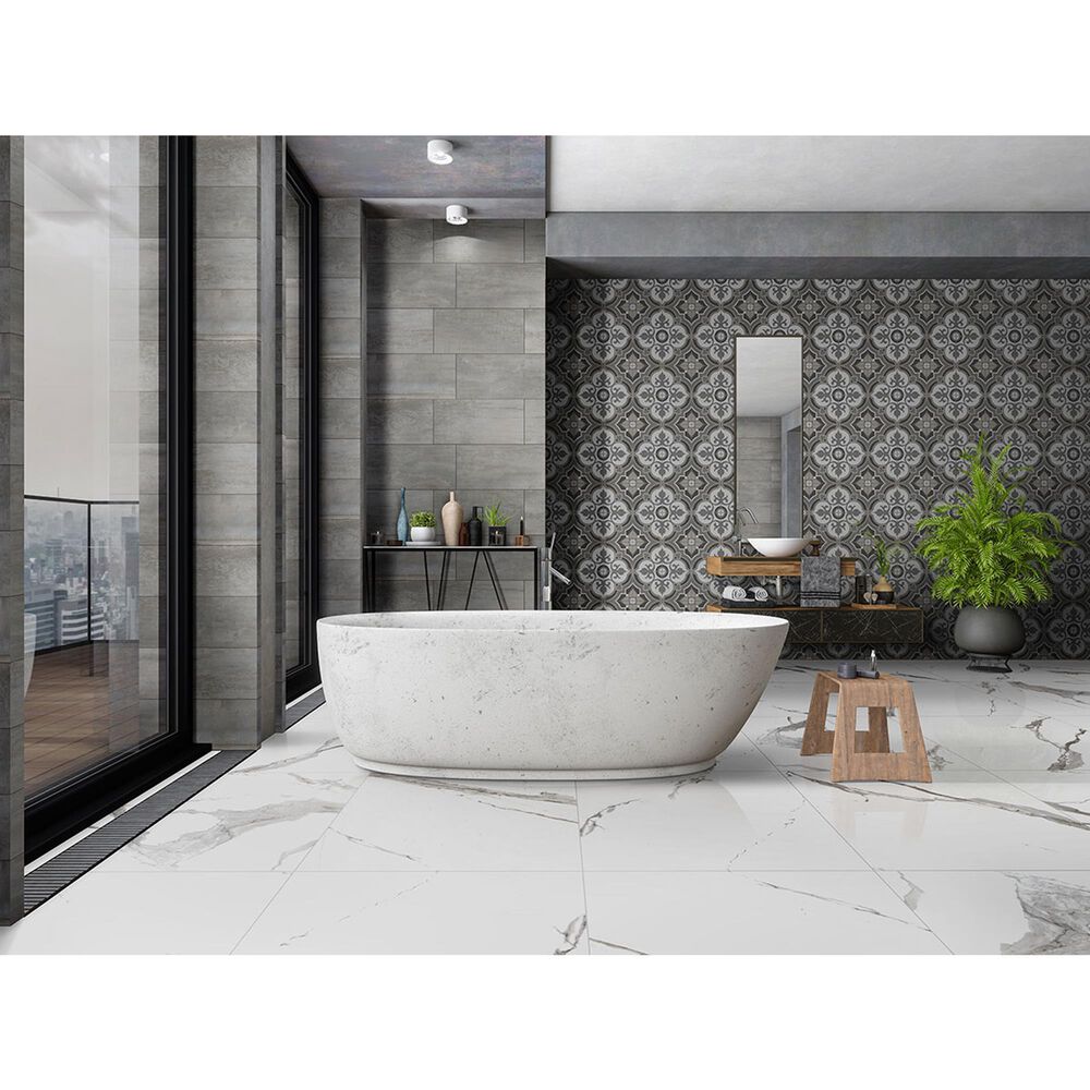 MS International Eden Statuary 32" x 32" Polished Porcelain Tile | NFM