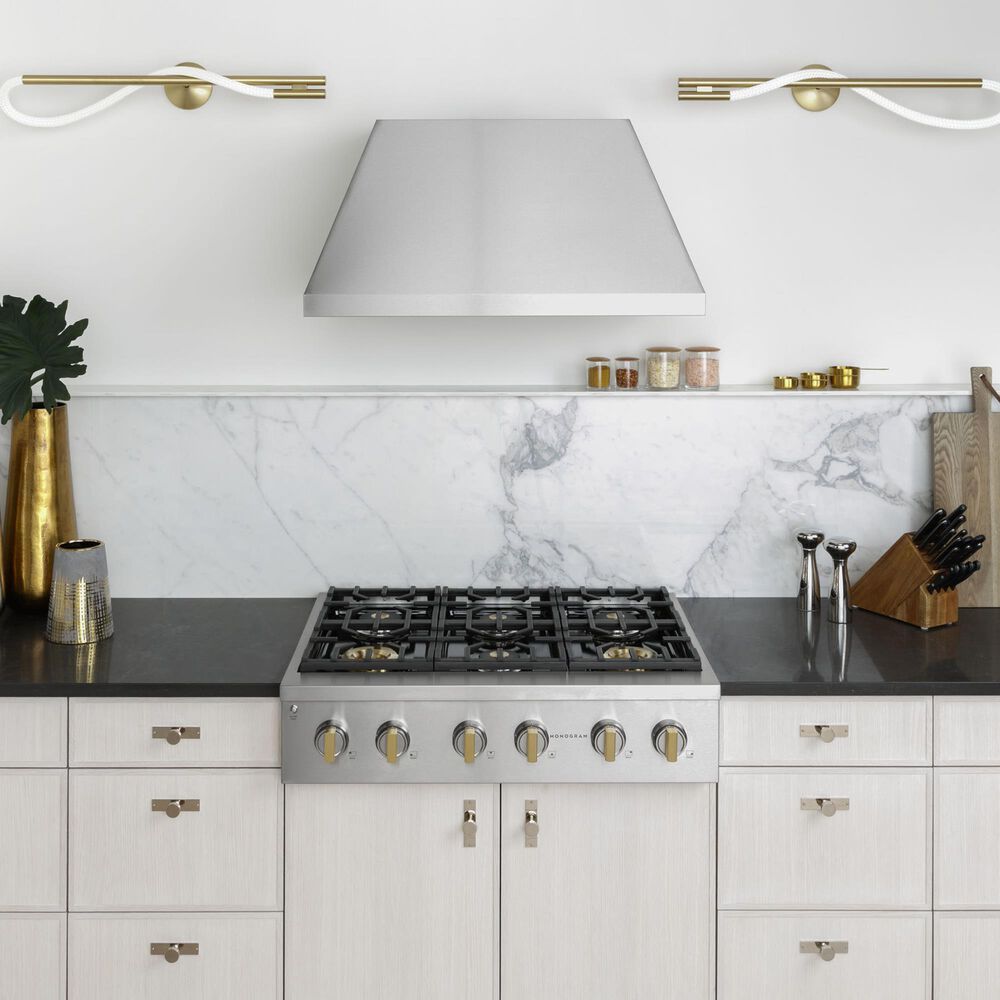 Monogram 36" Professional Hood with Quietboost Blower in Stainless ...