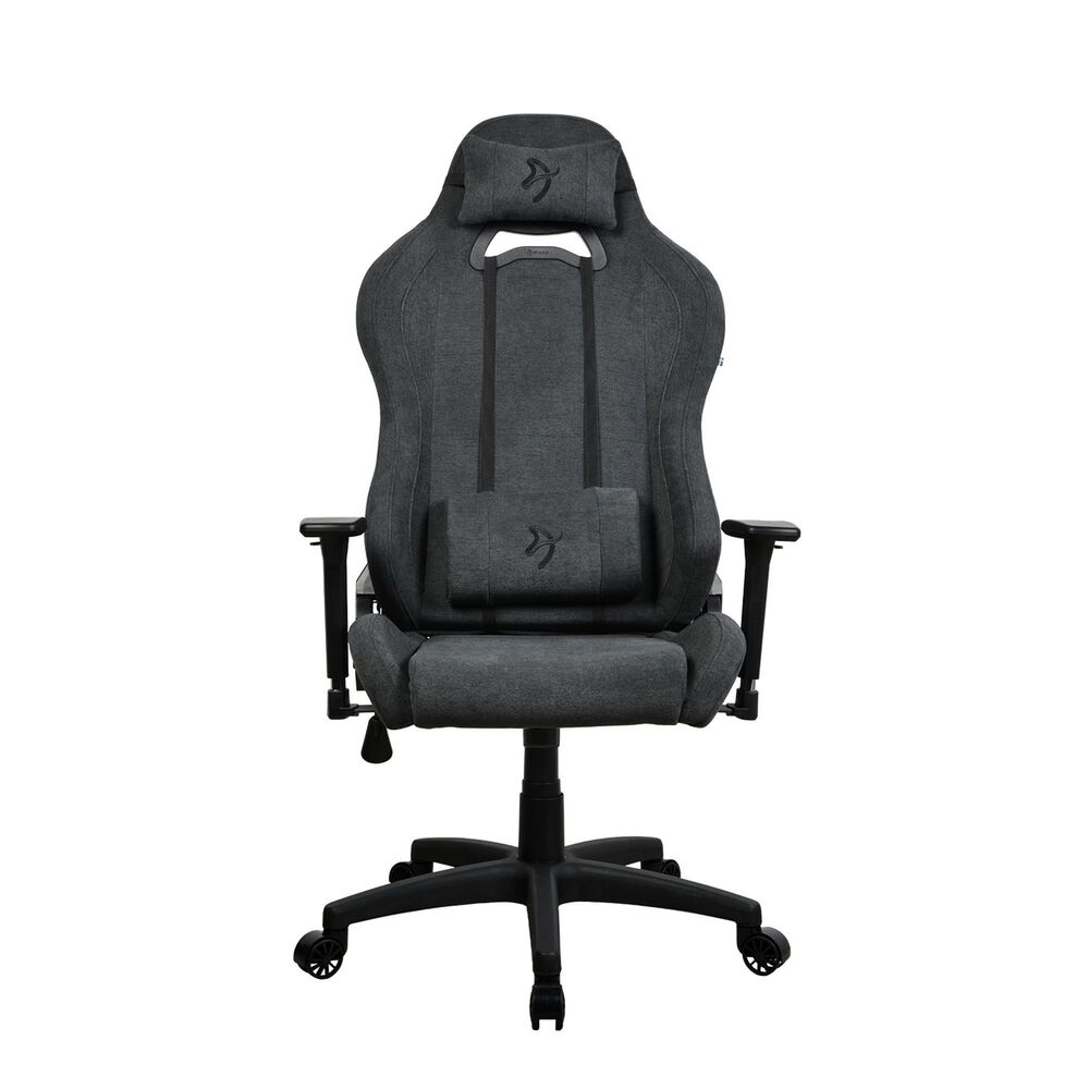 Arozzi Toretta Soft Fabric Gaming Chair in Dark Grey | Shop NFM