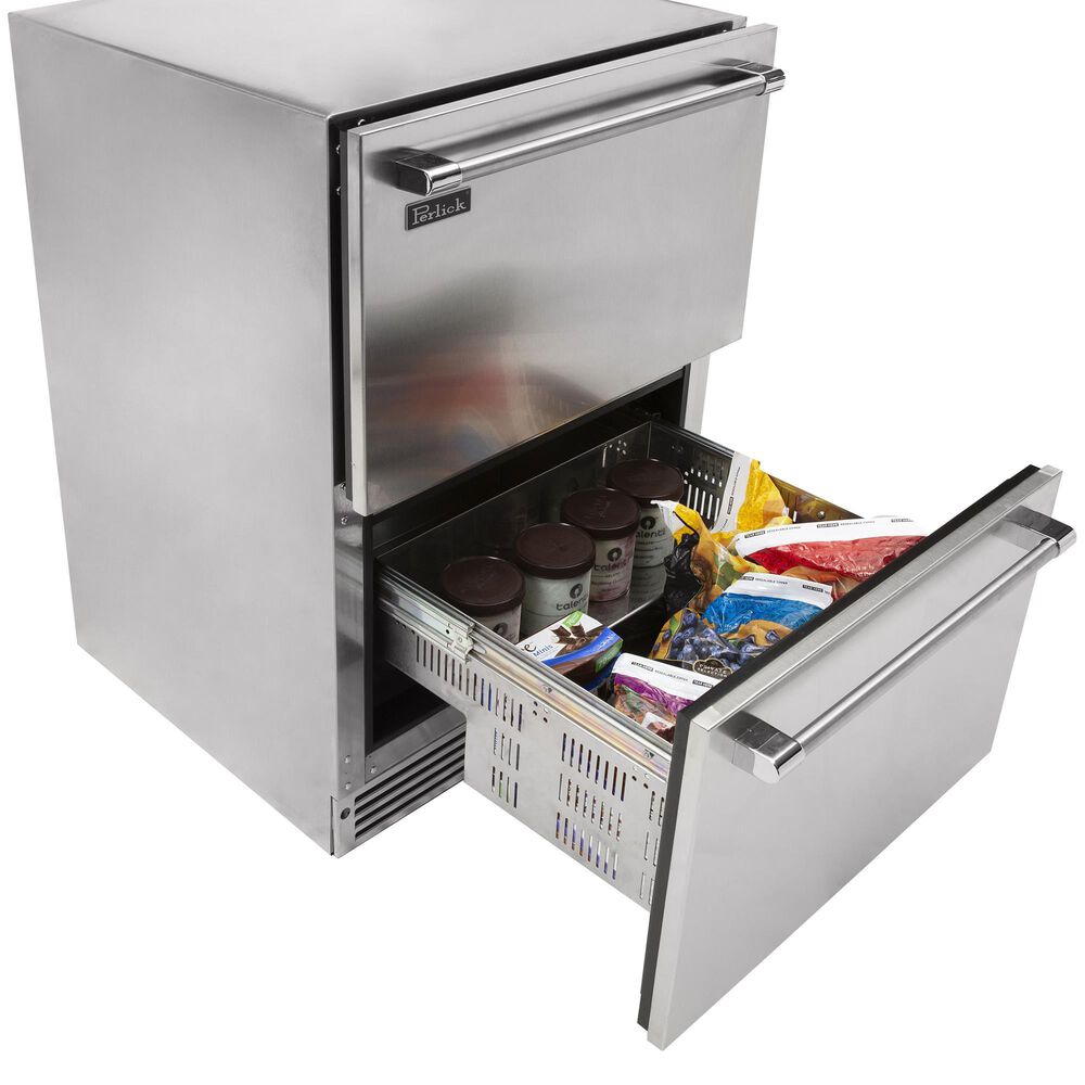 Perlick 5.2 Cu. Ft. Marine Signature Series Freezer with Left Hinge in ...