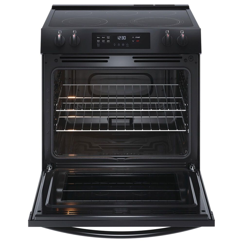 Frigidaire 30" Front Control Electric Range In Black | NFM
