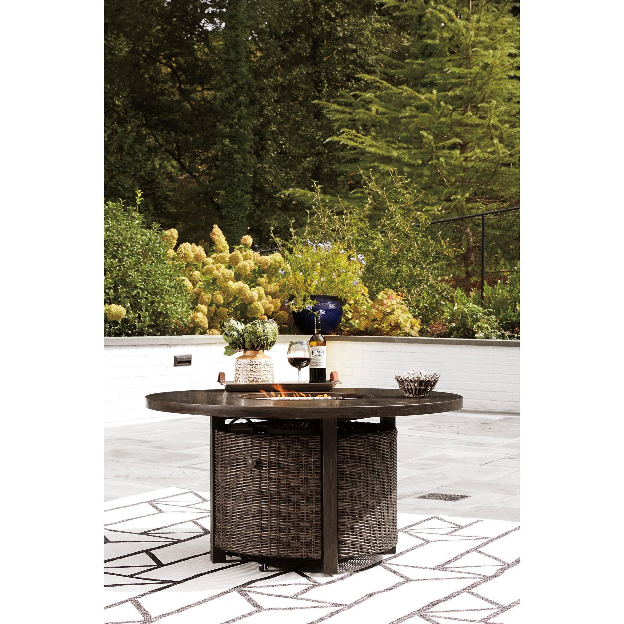 Ashley paradise trail fire pit store