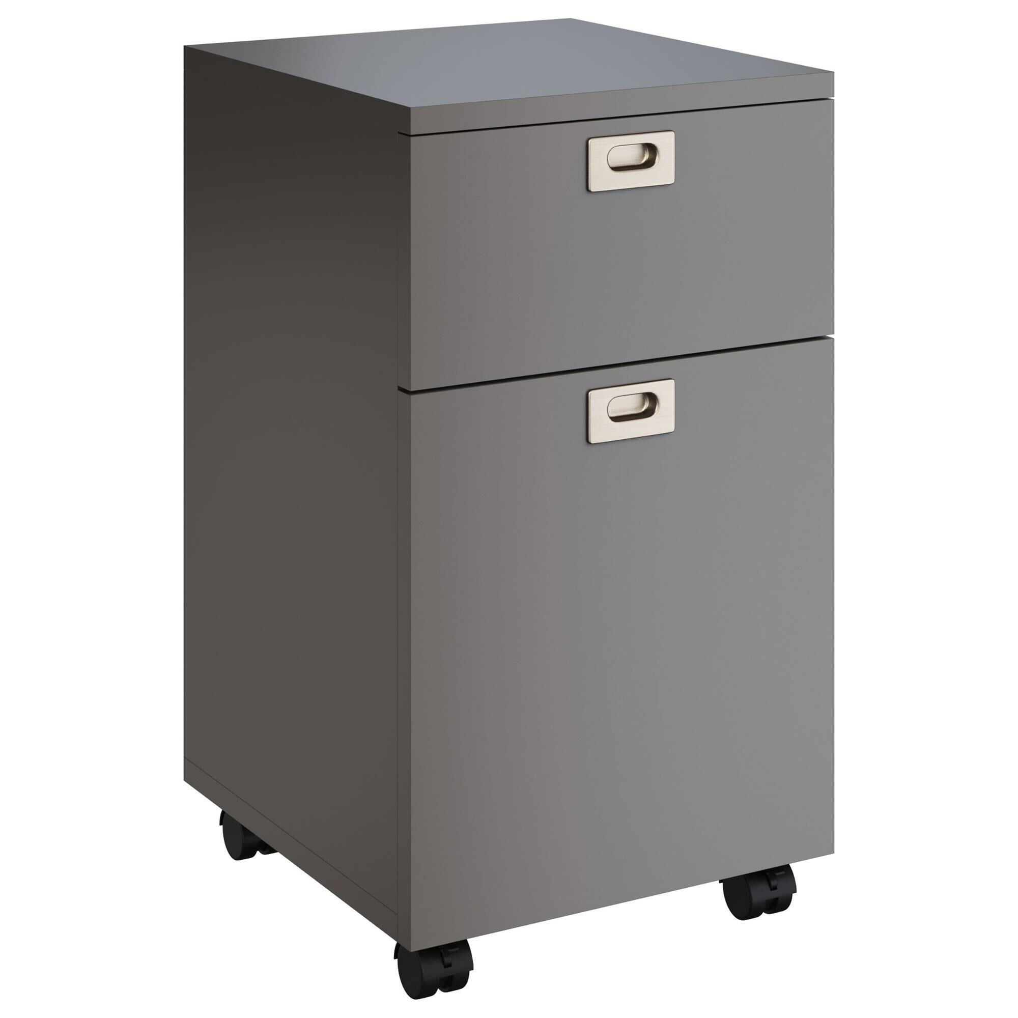 Timberlake Mobile File Cabinet in Gray NFM