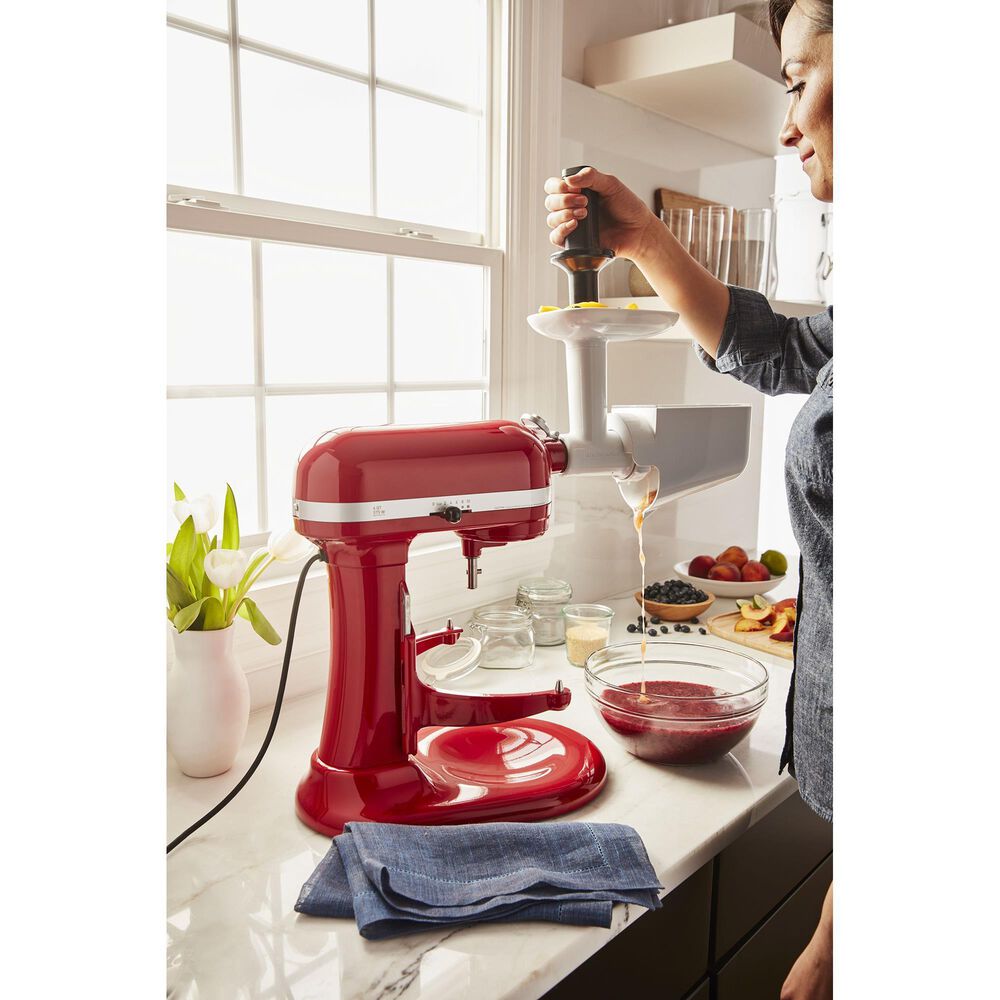 KitchenAid Fruit and Vegetable Strainer in White | Nebraska Furniture Mart