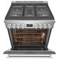 Electrolux 30" Dual-Fuel Freestanding Range in Stainless Steel | Shop NFM