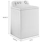Amana Large Capacity Top Load Washer with High-Efficiency Agitator ...