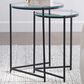 Uttermost 2-Piece Nesting Table Set in Black | Shop NFM