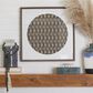 Maple and Jade 3D Weaved Shadowbox in Dark Brown | NFM