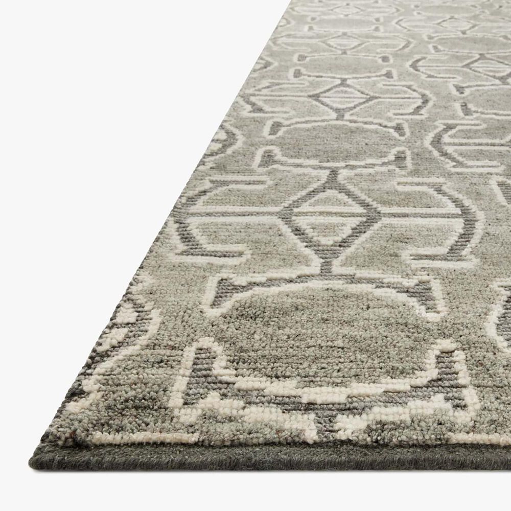Loloi Franklin 5'6" x 8'6" Dove and Graphite Area Rug | NFM