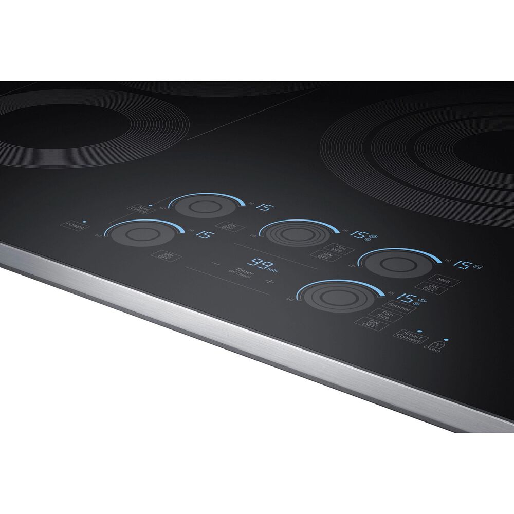 Samsung 36" Electric Cooktop in Stainless Steel | Nebraska Furniture Mart