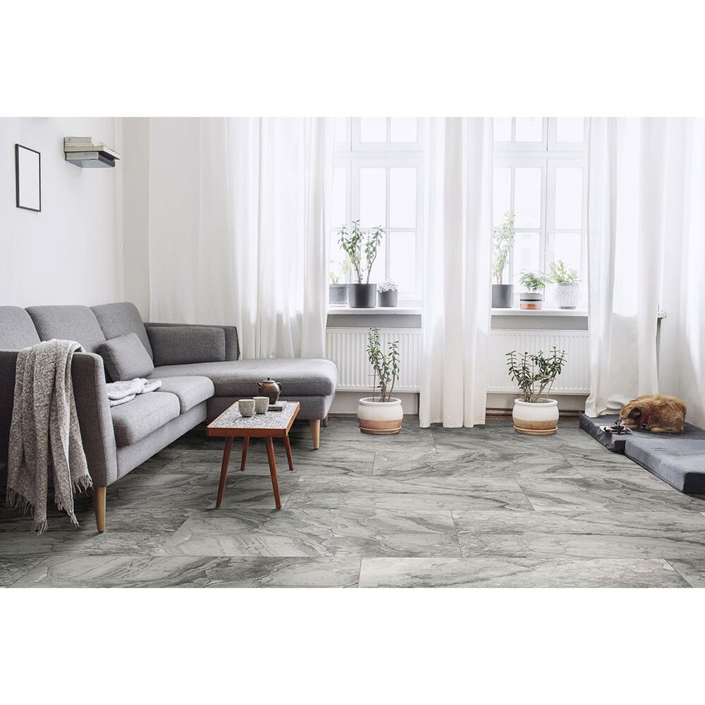 MS International Kaya Onda Gray 24" x 48" Polished Porcelain Tile ...