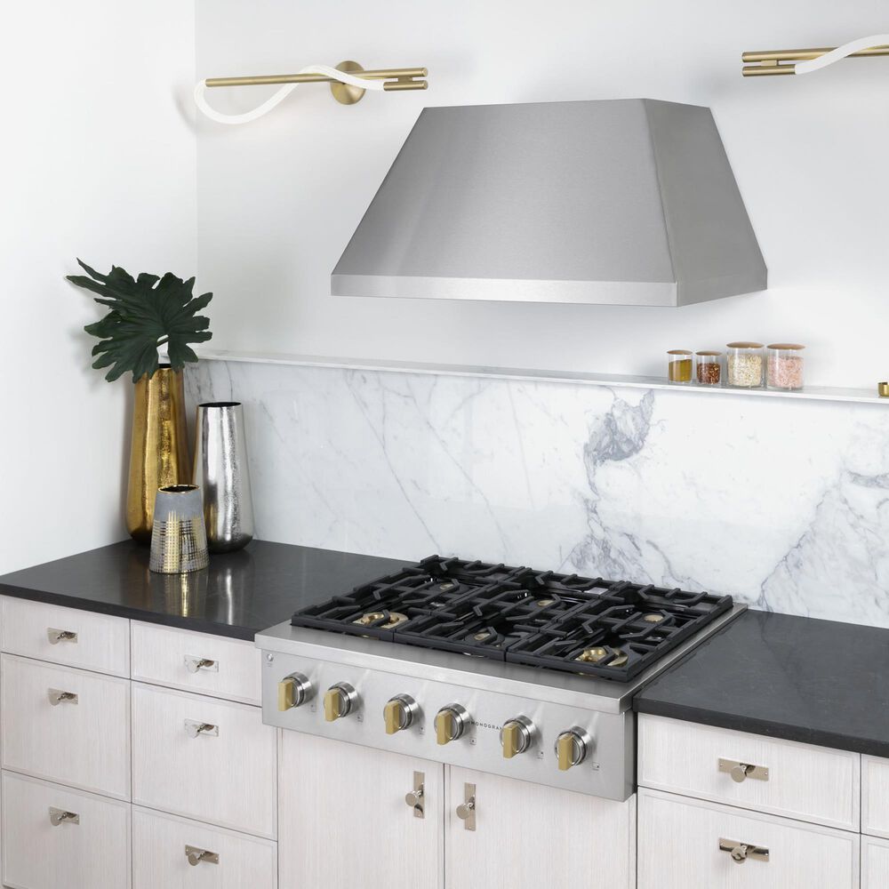 Monogram 36" Professional Hood with Quietboost Blower in Stainless ...