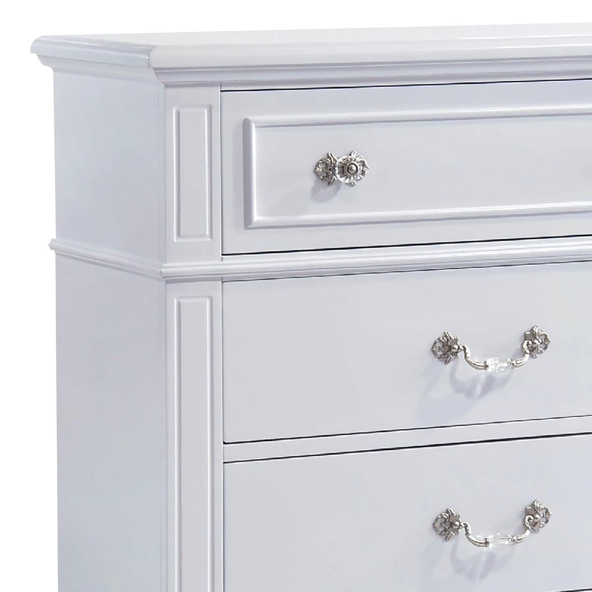 White lacquer chest store