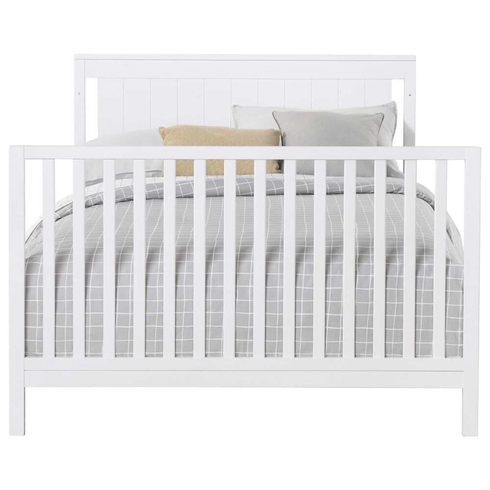 Oxford Baby Lazio Full Bed Conversion Kit in Snow White | NFM