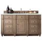 James Martin Bristol 60" Single Bathroom Vanity in Whitewashed Walnut ...