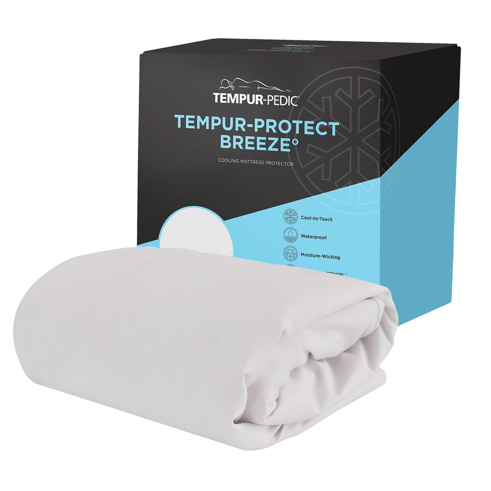 Tempur-Pedic Tempur-Protect Breeze Cooling Queen Mattress Protector | NFM