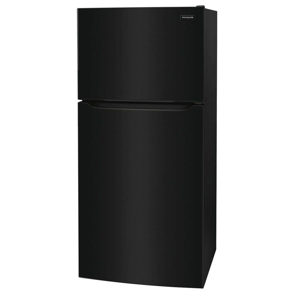 Frigidaire 30" Top Freezer Refrigerator in Black | NFM