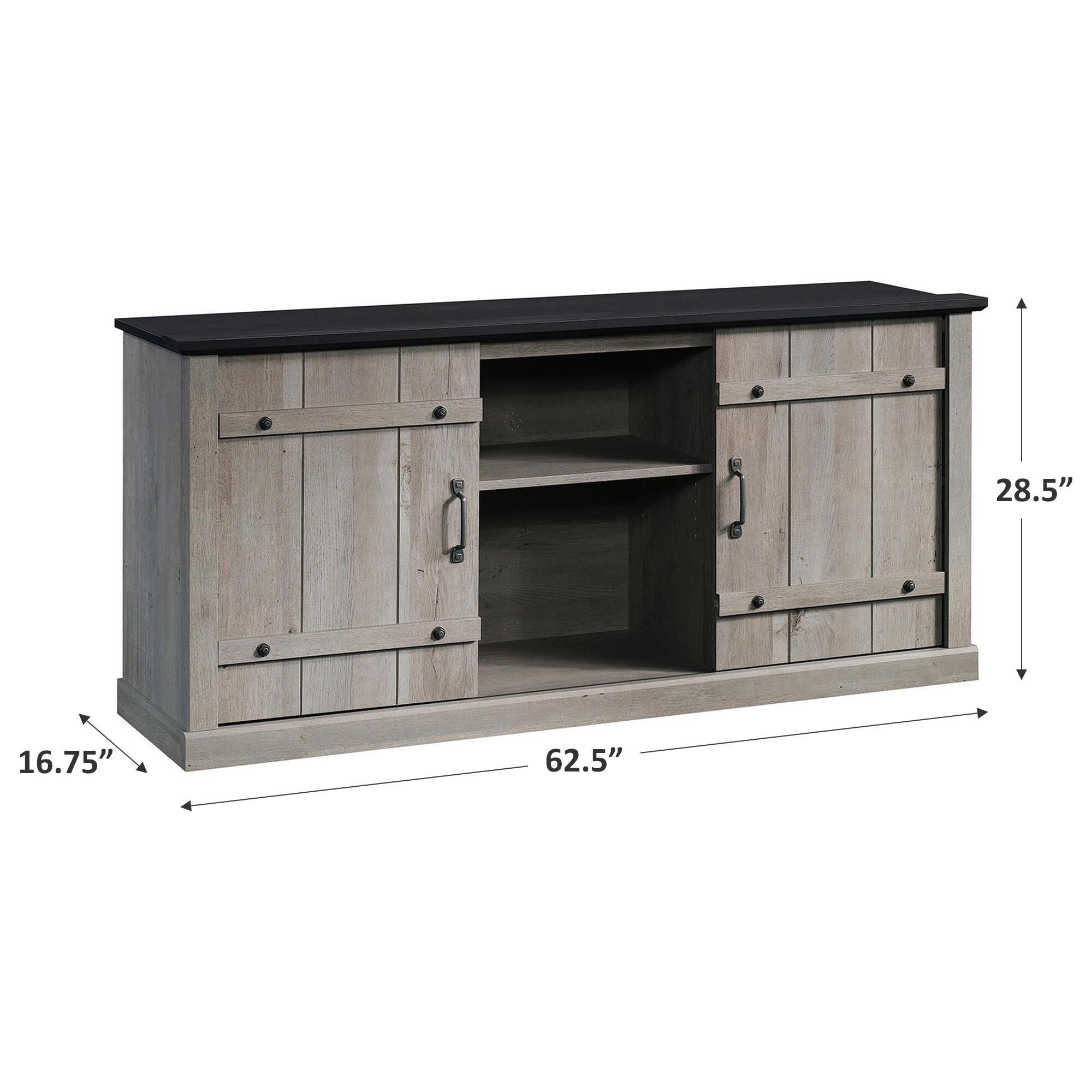 Sauder oak tv stand store