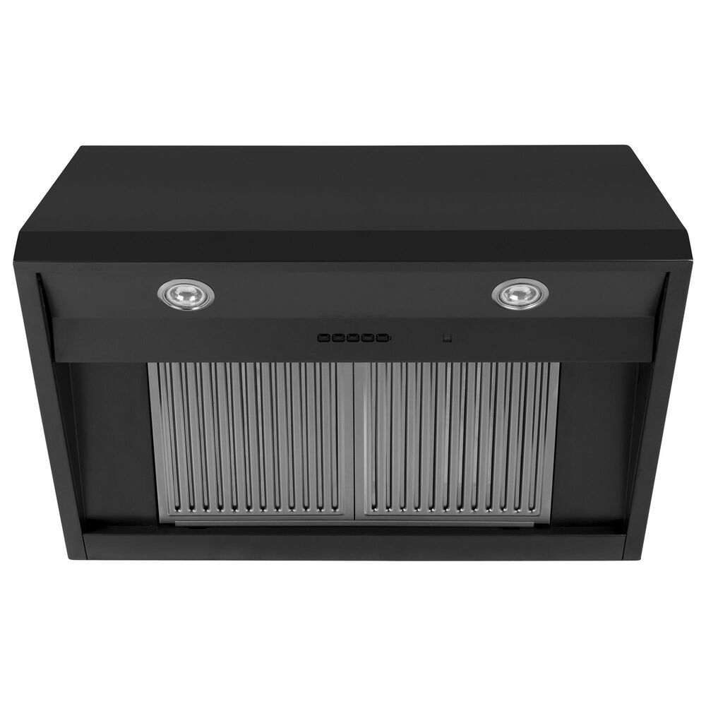 Cafe 36" Commercial Range Hood in Matte Black | NFM