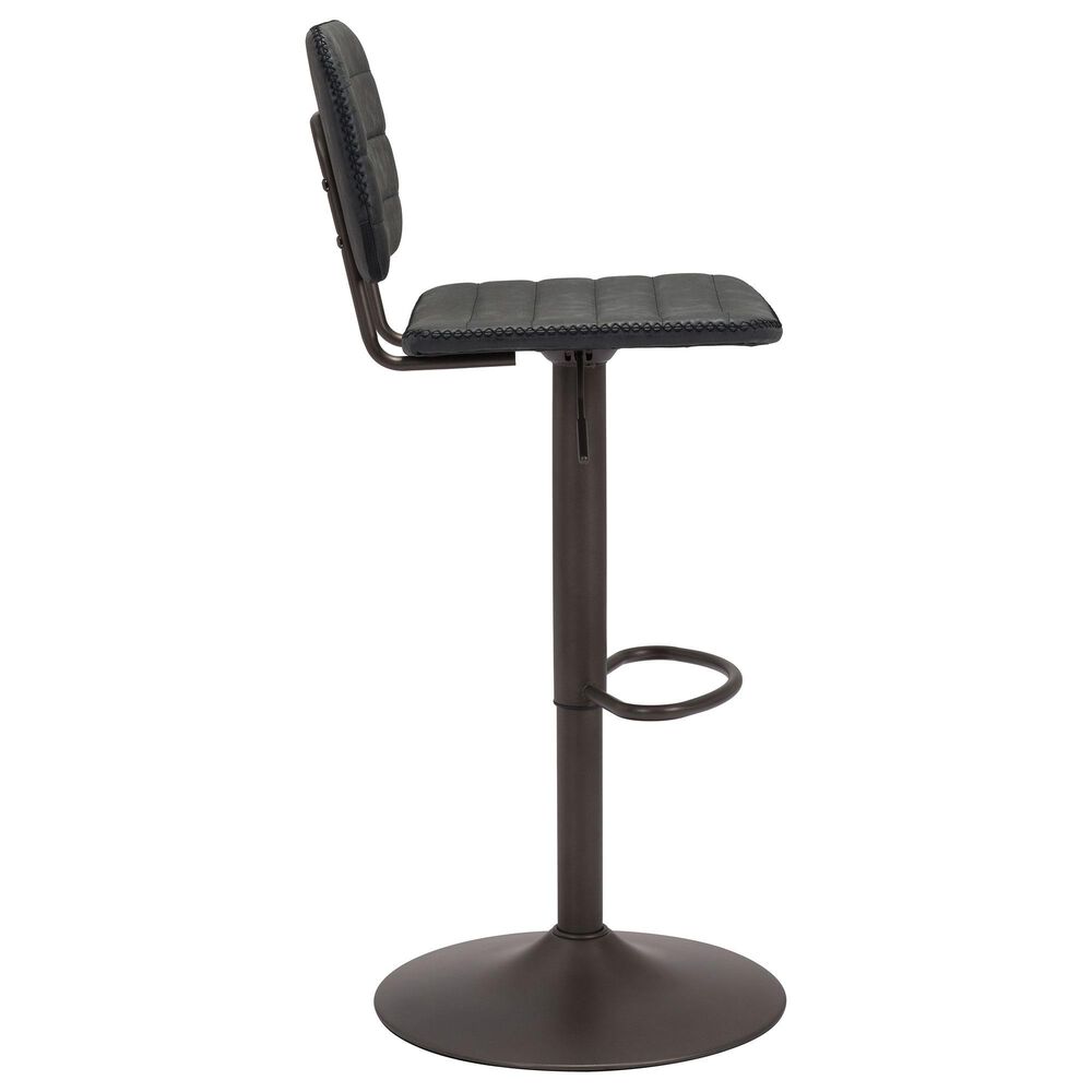 Zuo Modern Holden Bar Stool in Vintage Black | Shop NFM