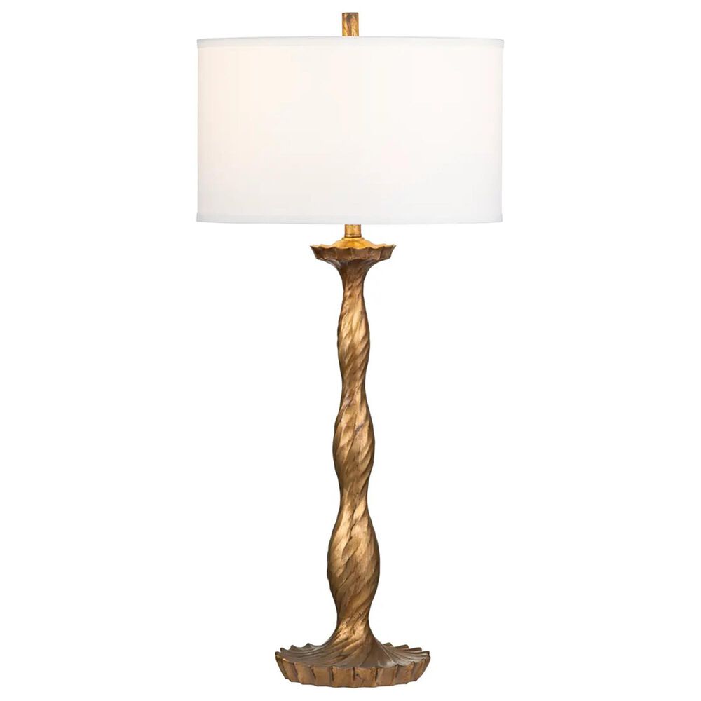 Crestview Collection Amherst Table Lamp in Antiqued Gold