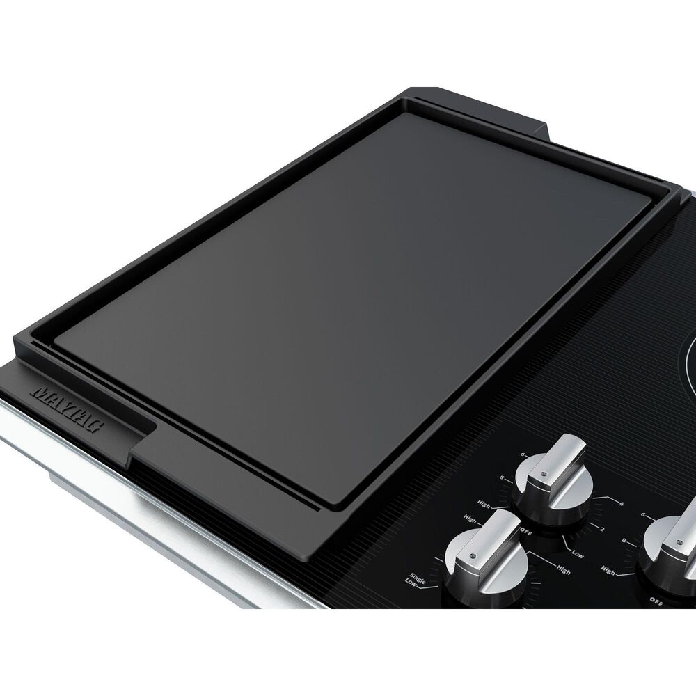 Maytag 36" Built-In Electric Cooktop with Reversible Grill | Nebraska ...