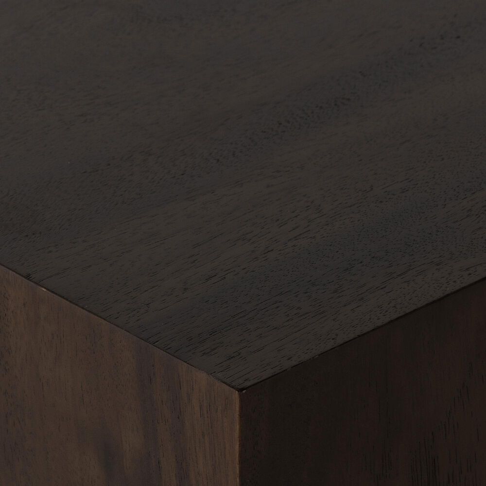 Four Hands Wesson Fausto End Table in Smoked Guanacaste | Shop NFM