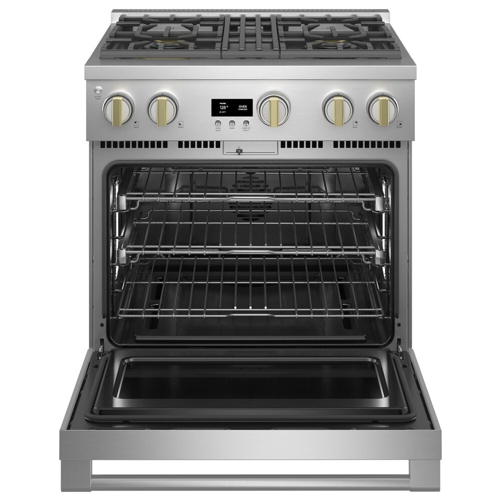 Monogram 30" All Gas Professional Range with 4 Burners in Stainless ...
