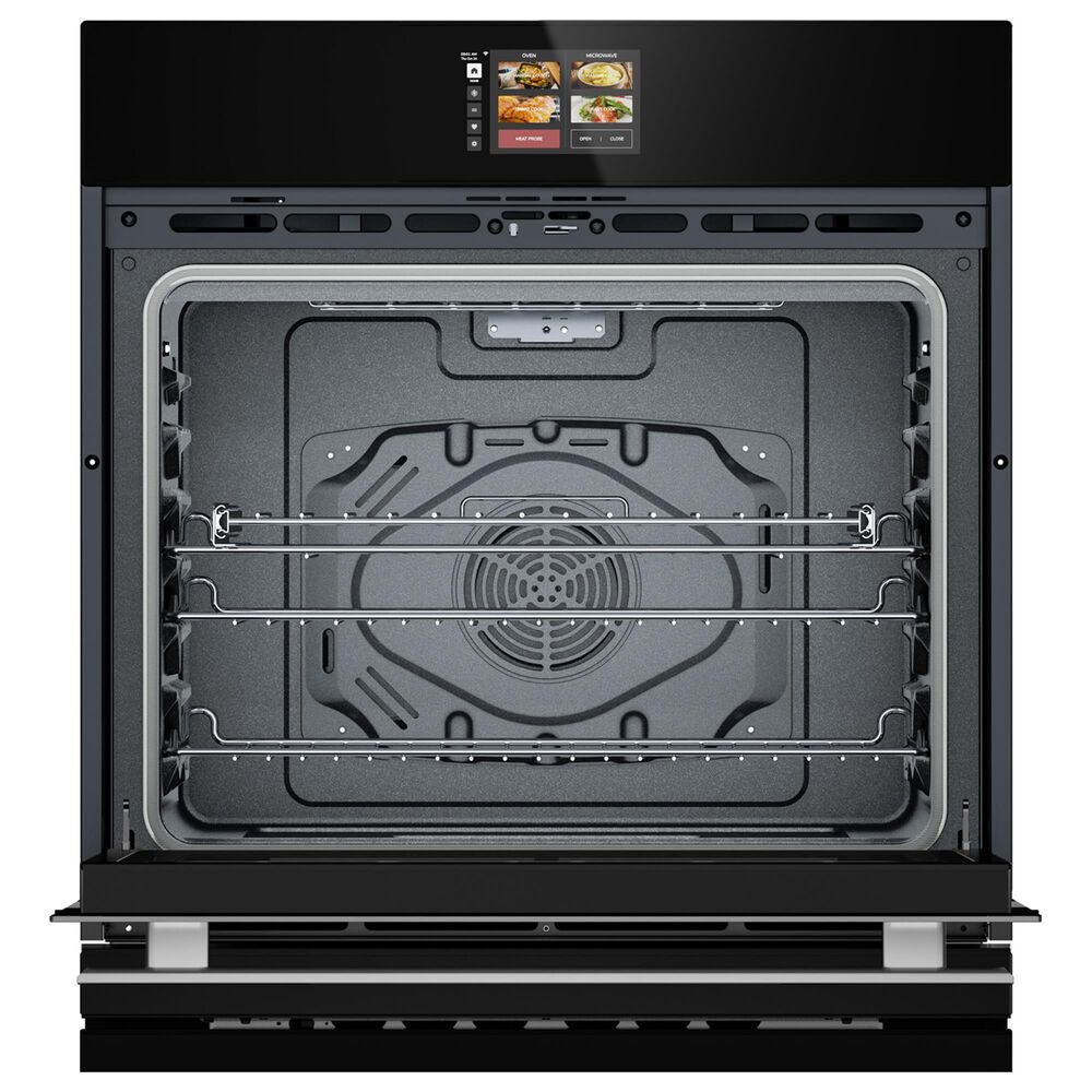Sharp 30" Smart Electric Microwave Wall Oven Combo in Stainless Steel and Black | Shop NFM