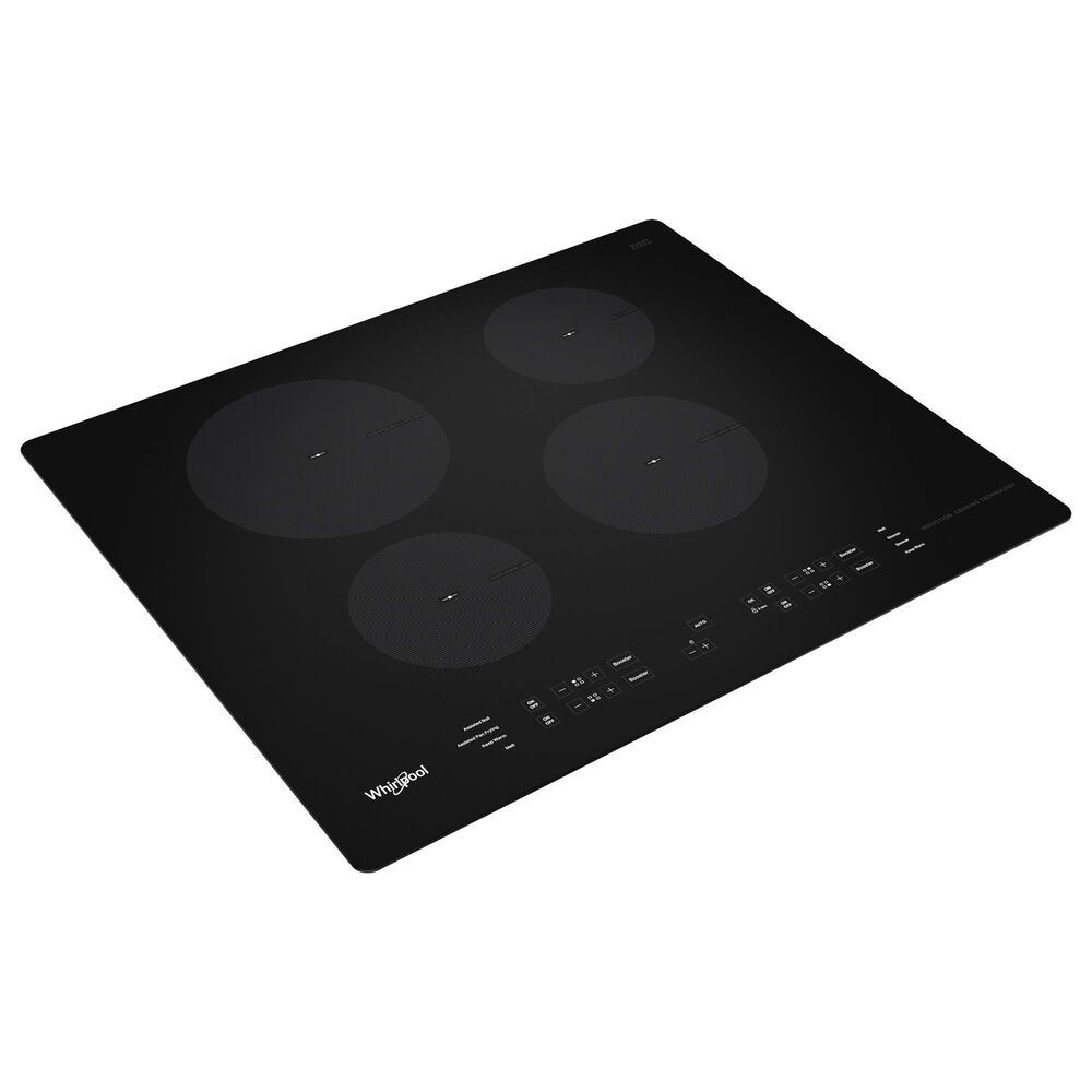 Whirlpool 24" Induction Cooktop with 4 Elements in Black | NFM
