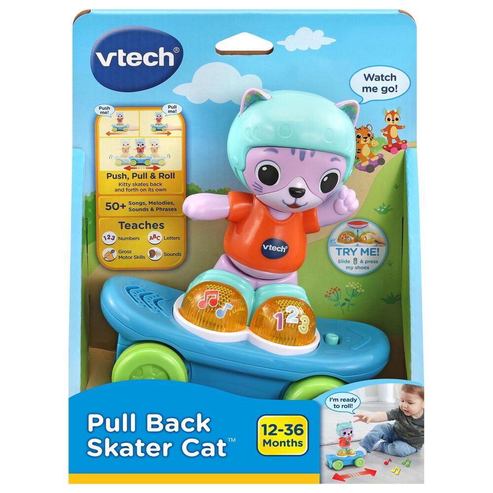 Vtech Toys Pull Back Skater cat | Shop NFM
