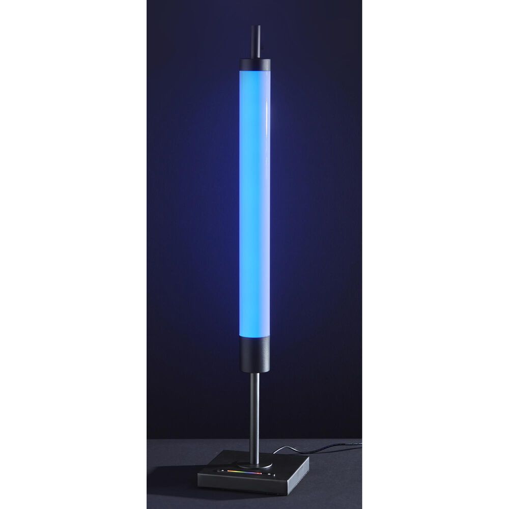 Adesso Collin LED Color Changing Table Lamp in Black | NFM