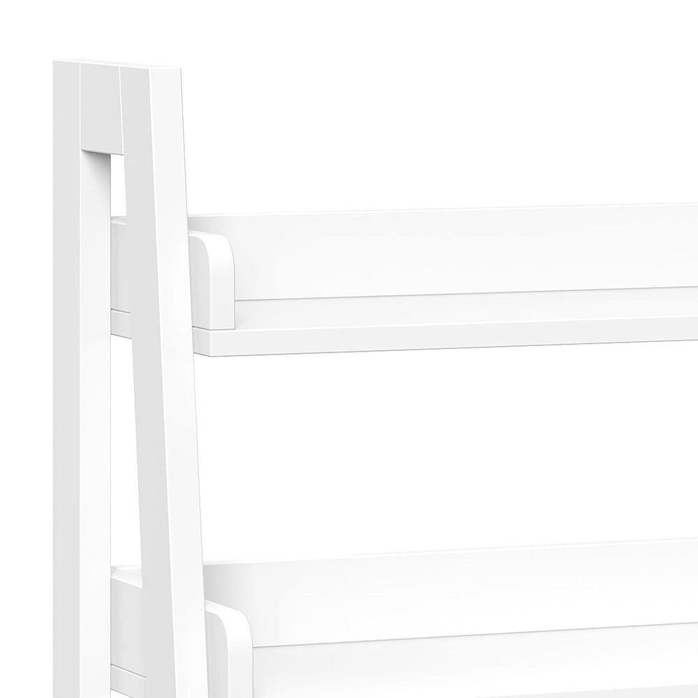 RiverRidge Home Amery 2-Tier Ladder Wall Shelf in White | NFM