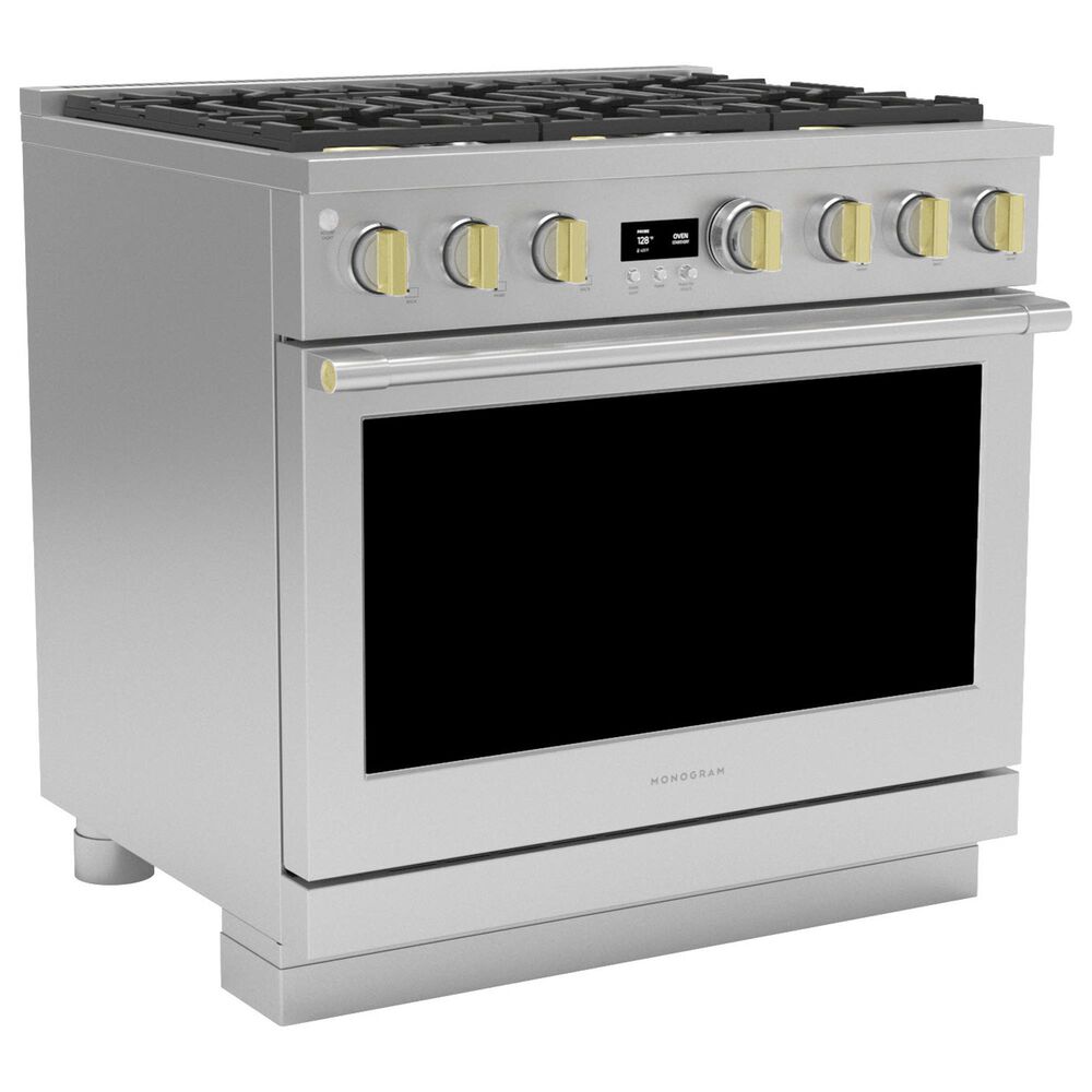 Monogram 36" All Gas Professional Range with 6 Burners in Stainless ...
