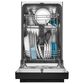 Frigidaire 18" Built-In Dishwasher in Black | NFM