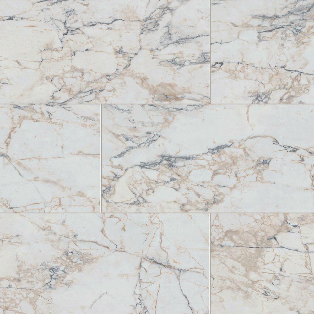 Paramount RigidCORE Keystone Tile White Ice 12" x 24" Luxury Vinyl Tile ...