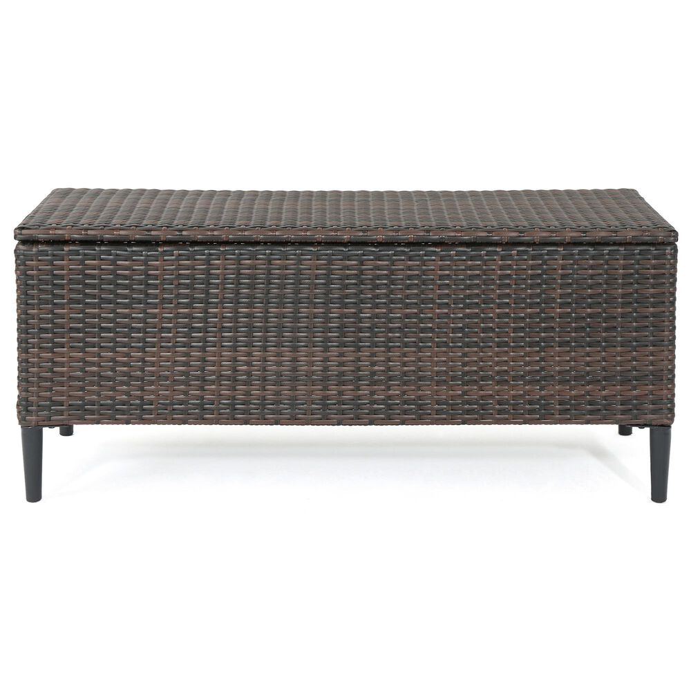 Noble House Rupert Patio Storage Unit in Multi-Brown | NFM