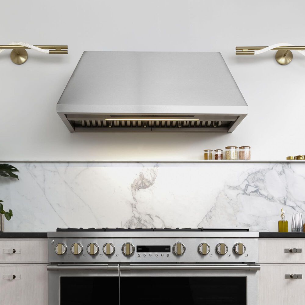 Monogram 48" Professional Hood with Quietboost Blower in Stainless ...