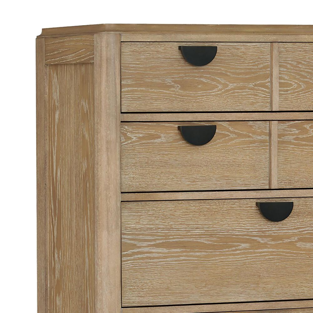 Simeon Collection Escape 5-Drawer Chest in Natural Patina and Sandstone ...