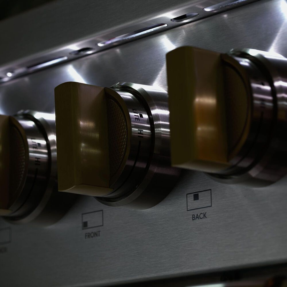 Monogram 36" All Gas Professional Range with 6 Burners in Stainless ...