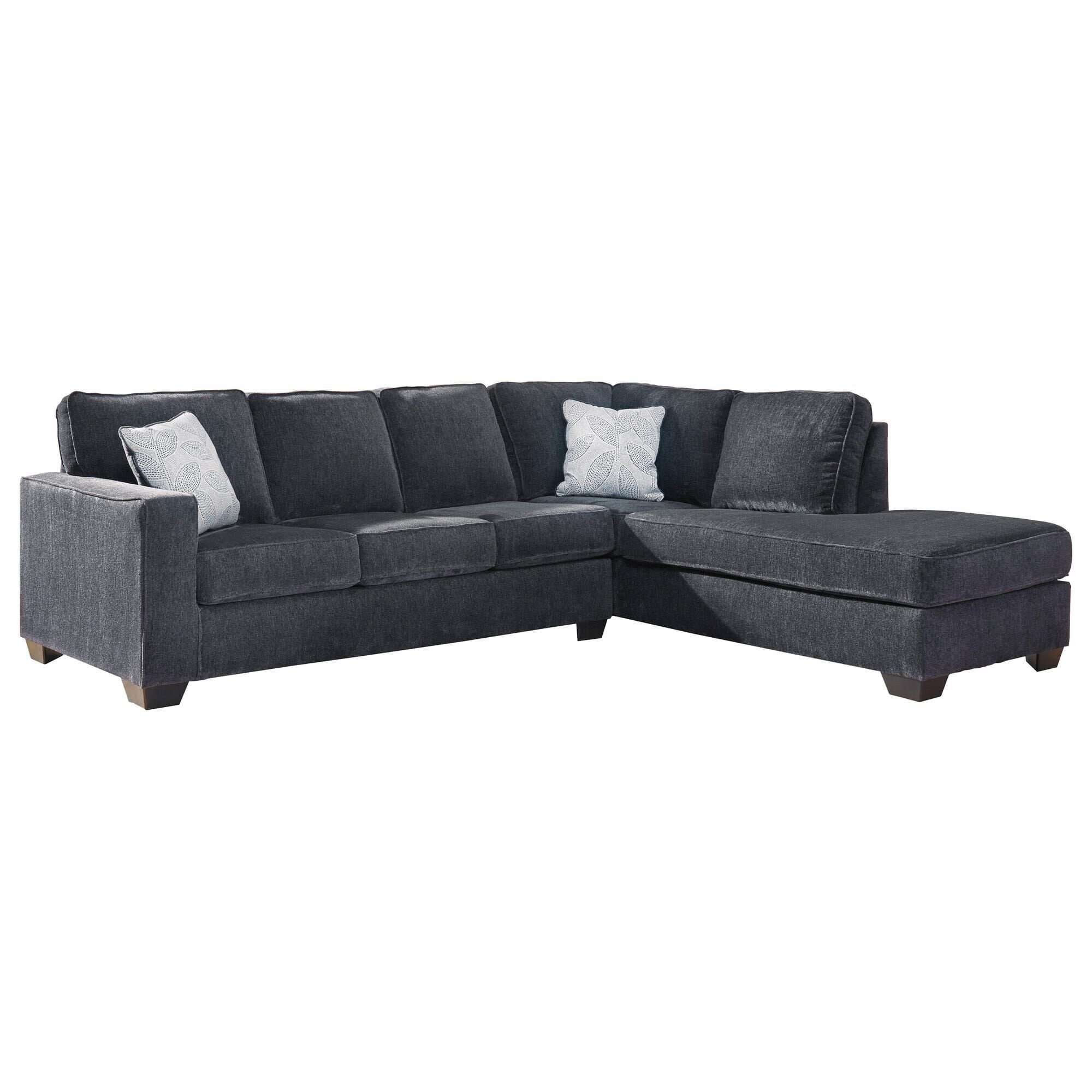 Ashley Altari 2 Piece Right Facing Sectional in Slate NFM