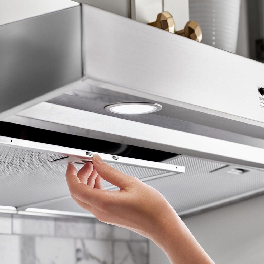 Whirlpool 24" Range Hood with Dishwasher-Safe in Stainless Steel ...