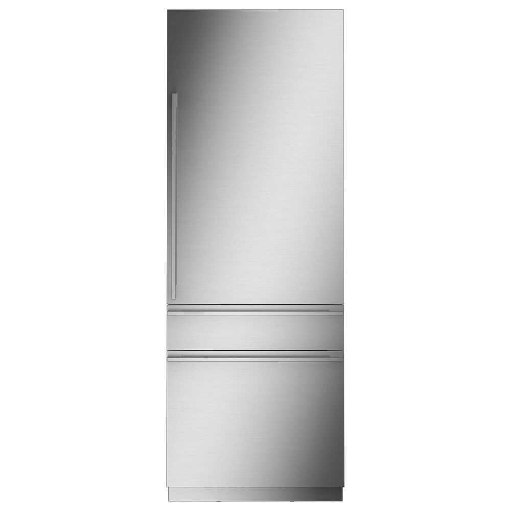 Monogram 30" Fully Integrated Customizable Refrigerator with Solid Door ...