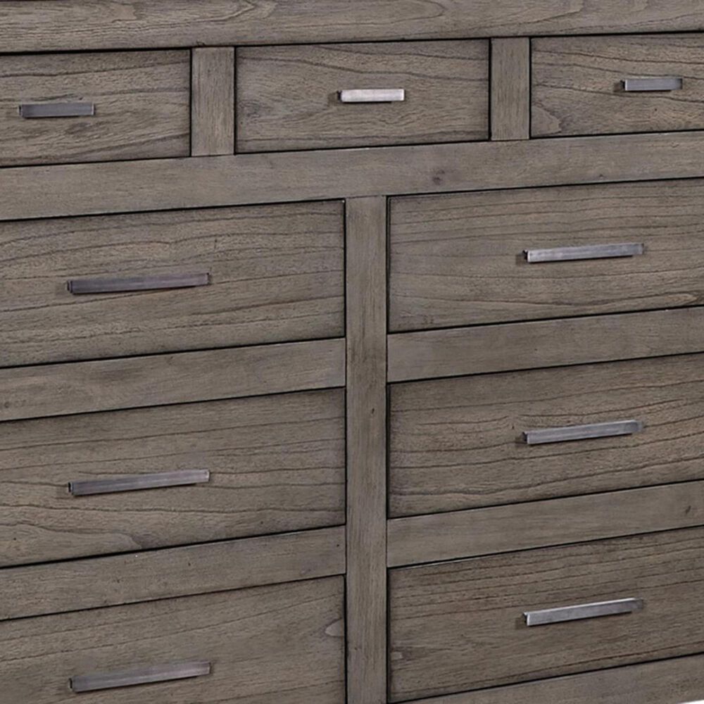 Riva Ridge Modern Loft 9 Drawer Chesser in Graystone | Nebraska ...