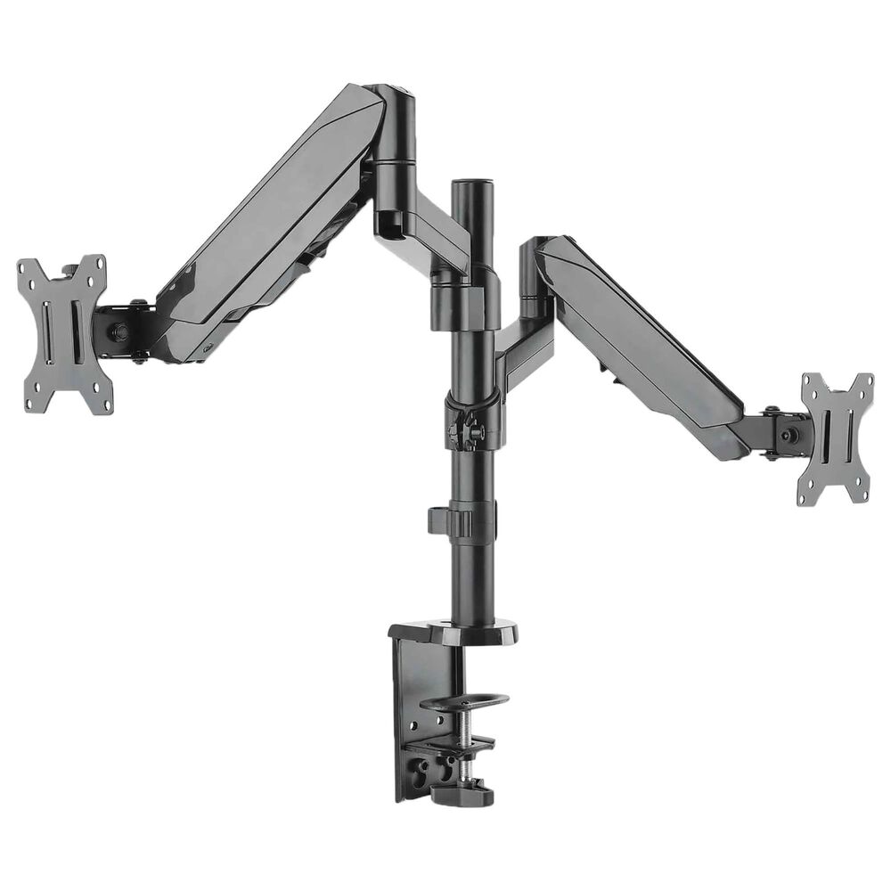 Manhattan Universal Gas Spring Dual Monitor Mount | Nebraska Furniture Mart