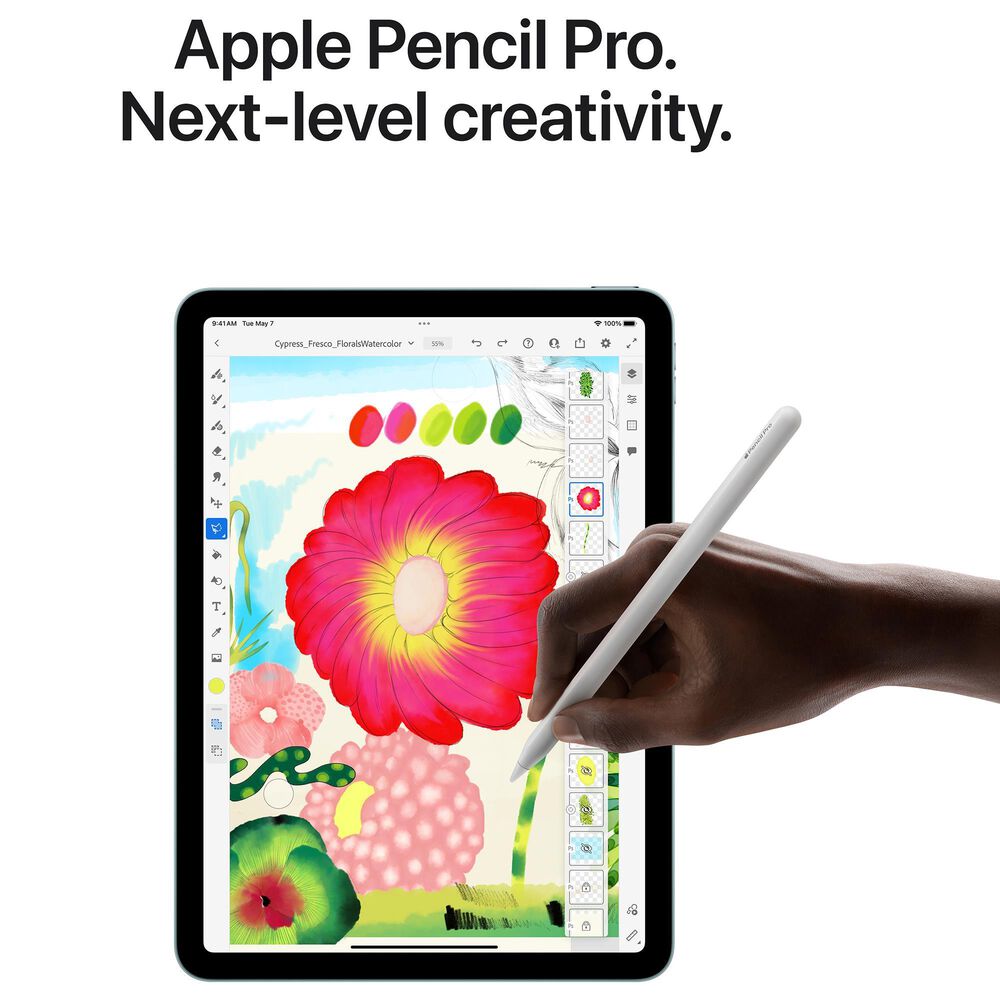 Apple iPad Air 13-Inch M2 chip with Wi-Fi + Cellular - 1TB in Starlight ...