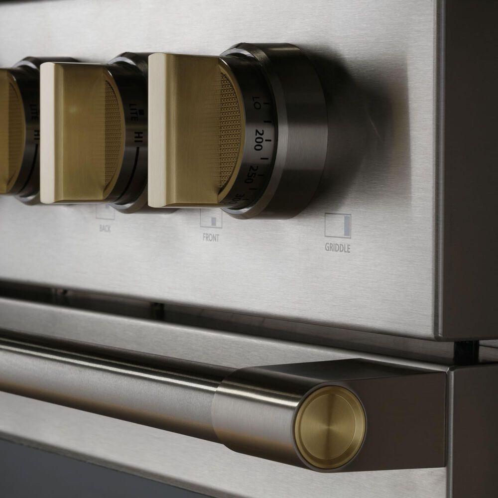 Monogram 36" All Gas Professional Range with 6 Burners in Stainless ...