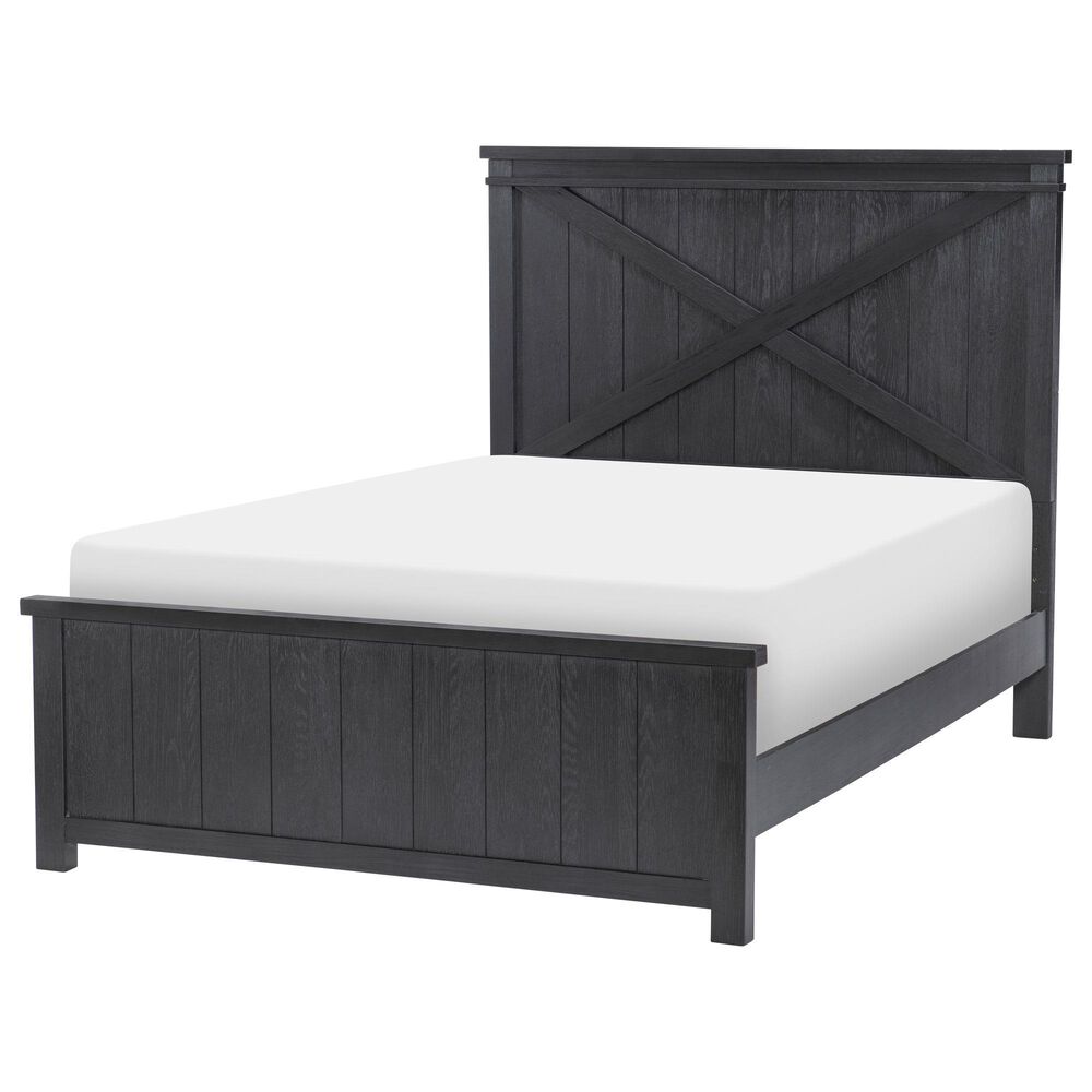 Legacy Classic Flatiron 4 Piece Full Storage Bedroom Set in Midnight