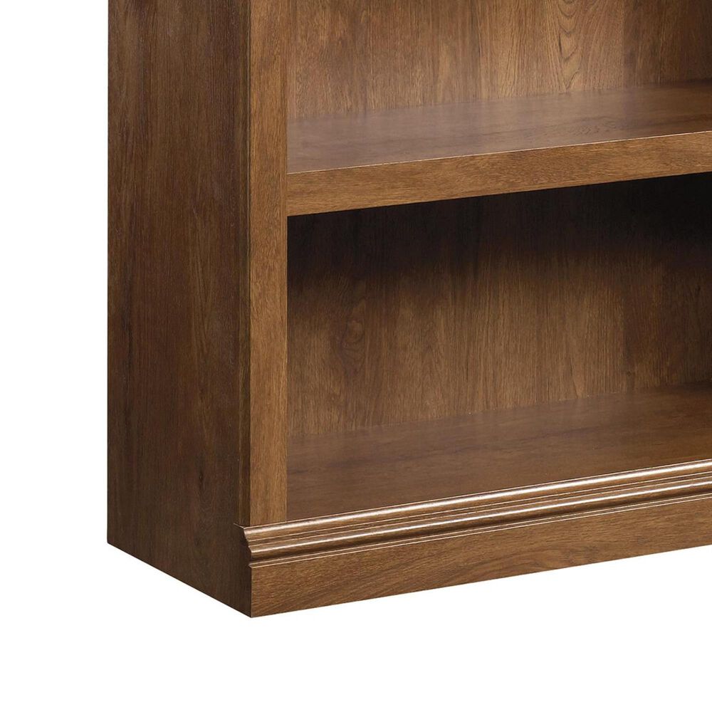 Sauder 2-Shelf Bookcase in Oiled Oak | Shop NFM
